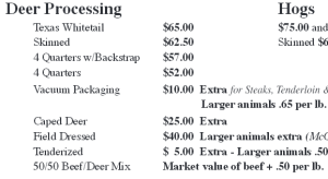 How to Get Deer Meat Processed – Whit's Wilderness